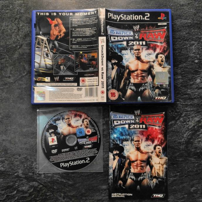 ps2 WWE Smackdown Vs. Raw 2011 ps2