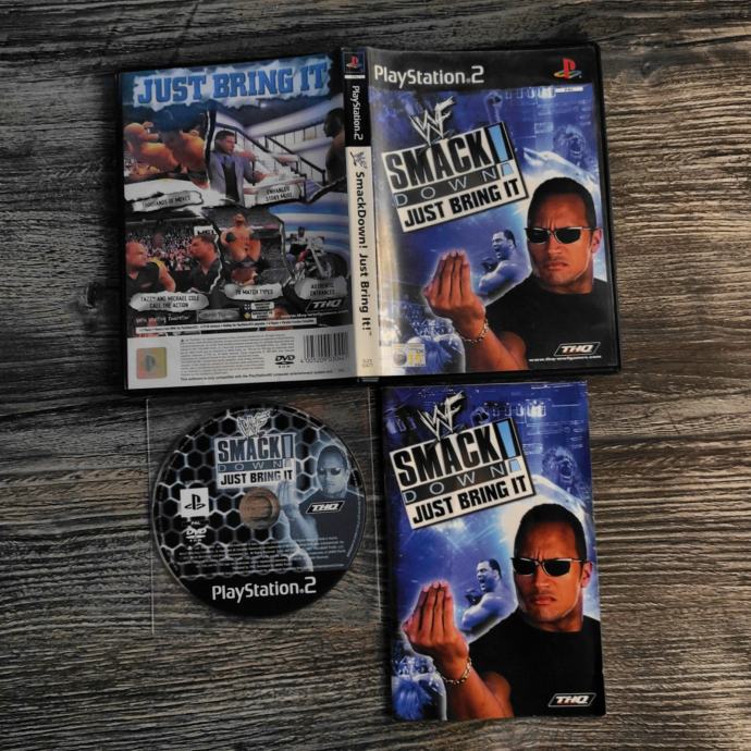 ps2 WWF Smackdown Just Bring It ps2