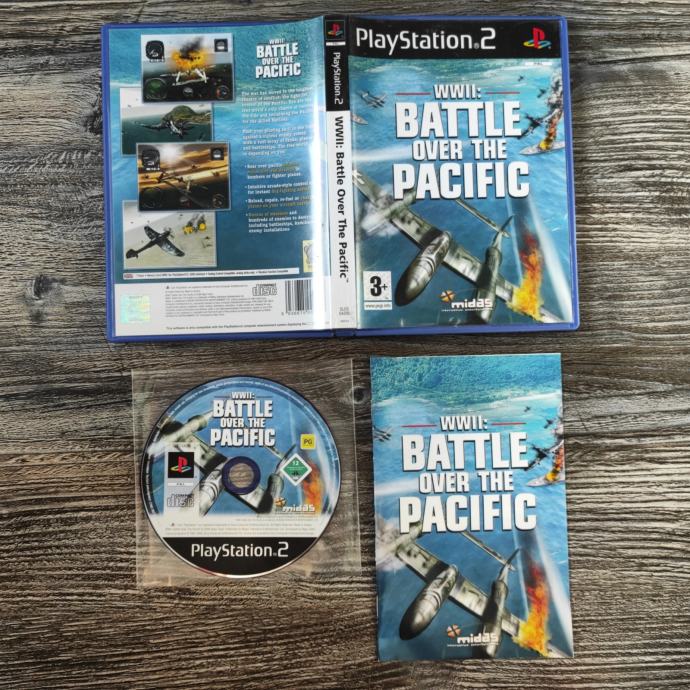 ps2 WWII: Battle Over The Pacific ps2