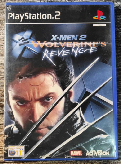 ps2 X-Men 2: Wolverines Revenge ps2