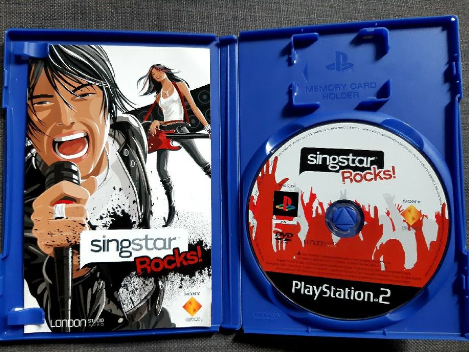 Singstar Rocks! Playstation 2 / PS 2