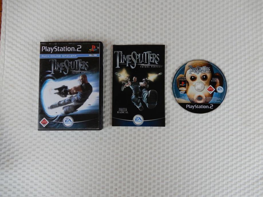 Time Splitters Future Perfect za Playstation 2 PS2 #1751