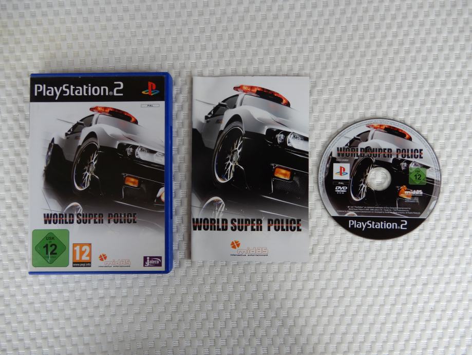 World Super Police kao NOVA za Playstation 2 PS2 #2512
