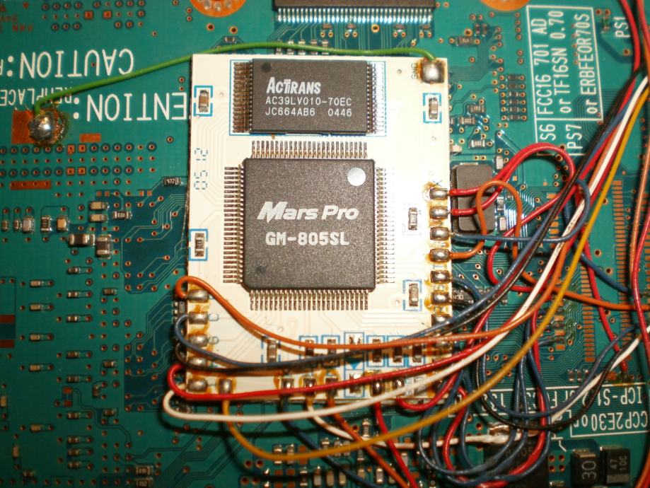 Mars Pro GM-805SL chip PS2