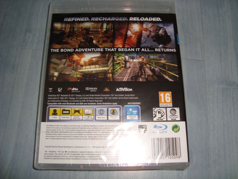 GOLDNEYE RELOADED 007 PLAYSTATION 3 IGRA 220KN!!!