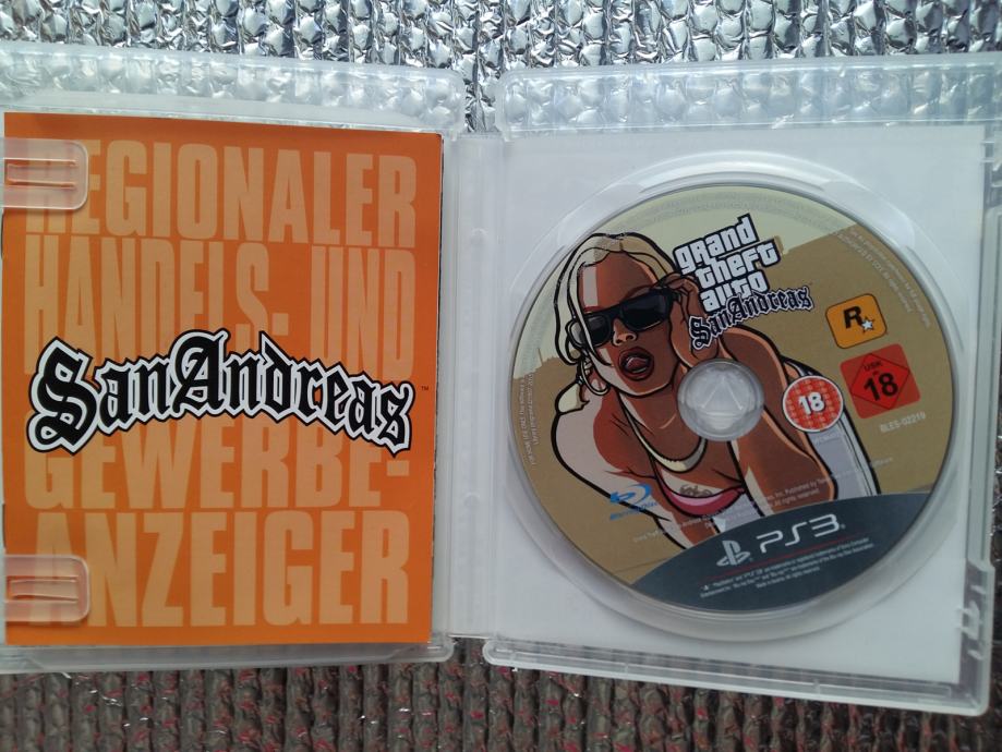 ps3 gta san andreas ps3 grand theft auto san andreas ps3