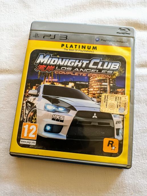 PS3 igra Midnight Club Los Angeles Complete Edition, Playstation 3