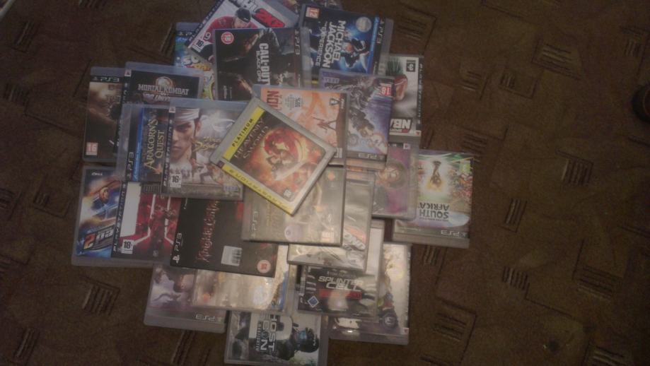 PS3: IGRICE RASPRODAJA 10 IGRICA PO IZBORU ZA 25€