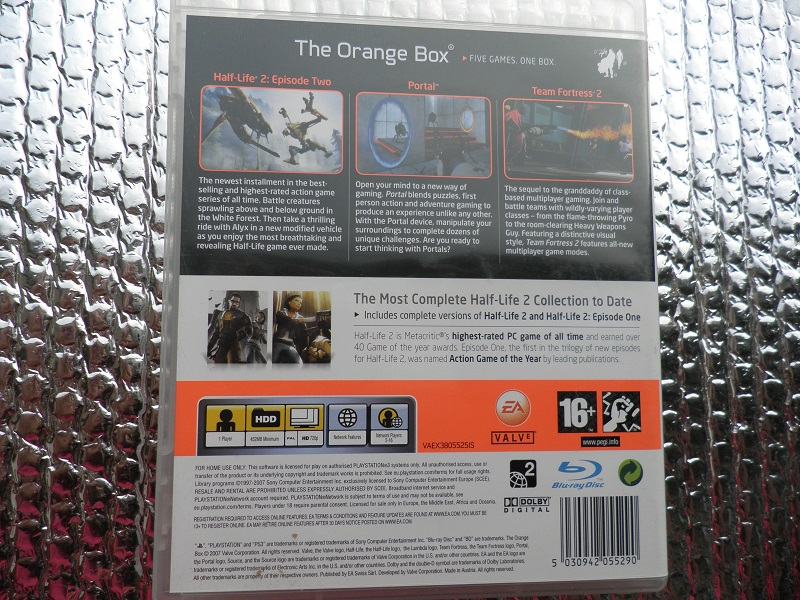 ps3 the orange box ps3