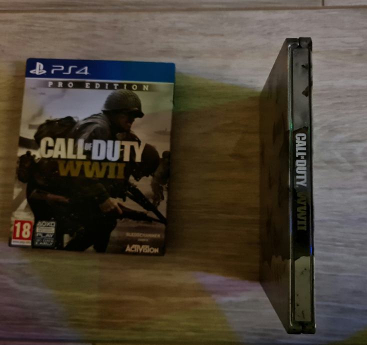Call of Duty WW2 pro edition steelbook za PS4 prodajem