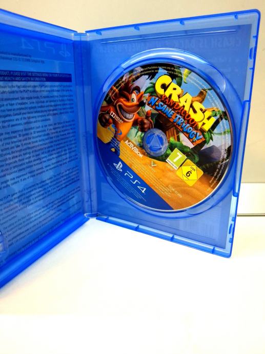 Crash Bandicoot N. Sane Trilogy Sony Playstation 4 PS4