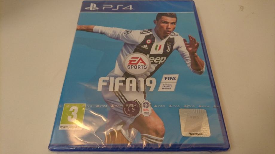 FIFA 19 PS4 igra! FIFA 2019 PS4! *novo nekorišteno*