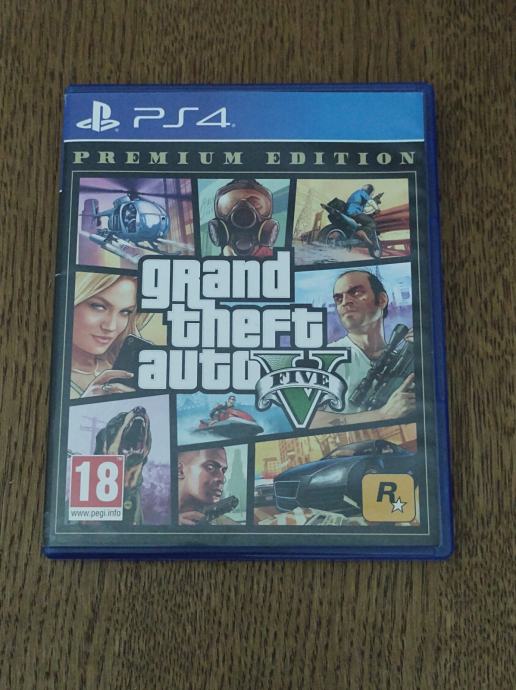 Grand Theft Auto V ( GTA 5 ) Premium Edition PS4 PlayStation 4