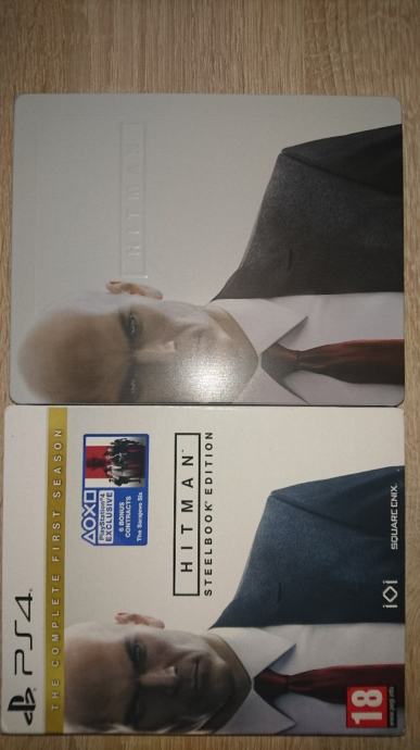 HITMAN STEELBOOK EDITION PS4 igra! 10/10