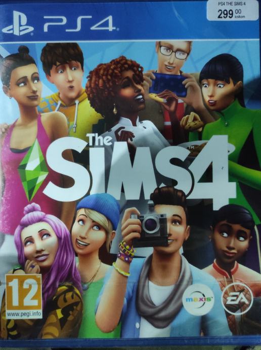 the Sims 4 PS4