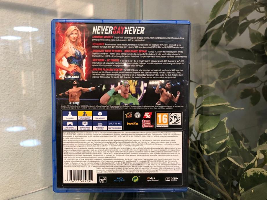 W2K19 PS4. R1/ RATE!