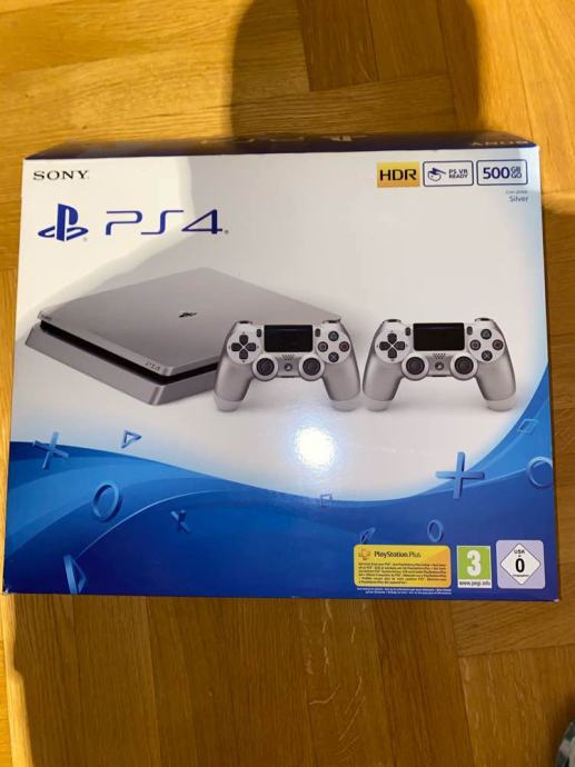 Playstation 4 500gb SLIM silver. Ps4. PRILKA. HITNO.