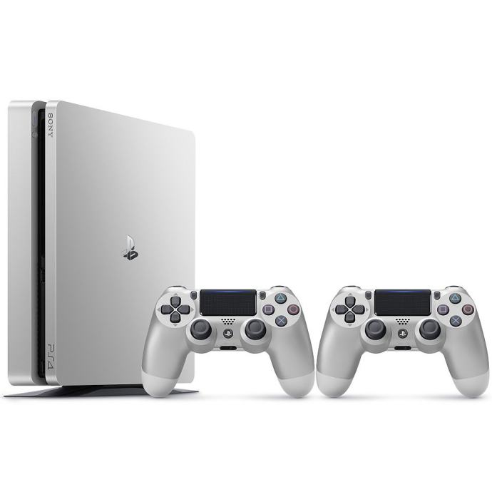 Prodajem PS4 SLIM SILVER + DODATNI DUALSHOCK LIMITED EDITION