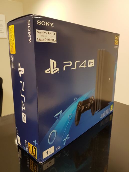 Sony PS4 Pro 1T, NOVO!
