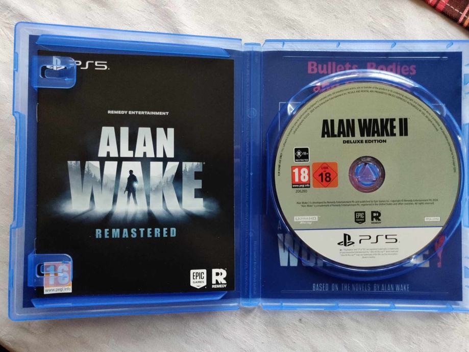 Alan Wake 2 deluxe edition PS5