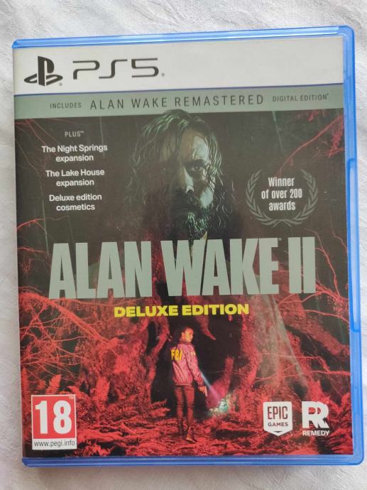 Alan Wake 2 deluxe edition PS5
