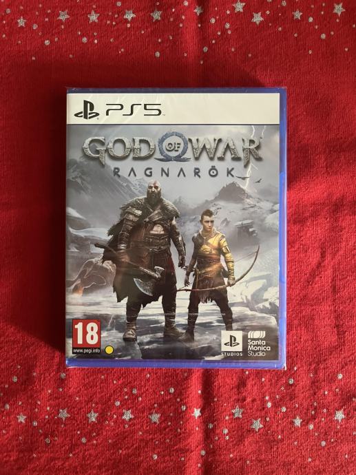 Gof of War Ragnarok PS5 - NOVO ZAPAKIRANO