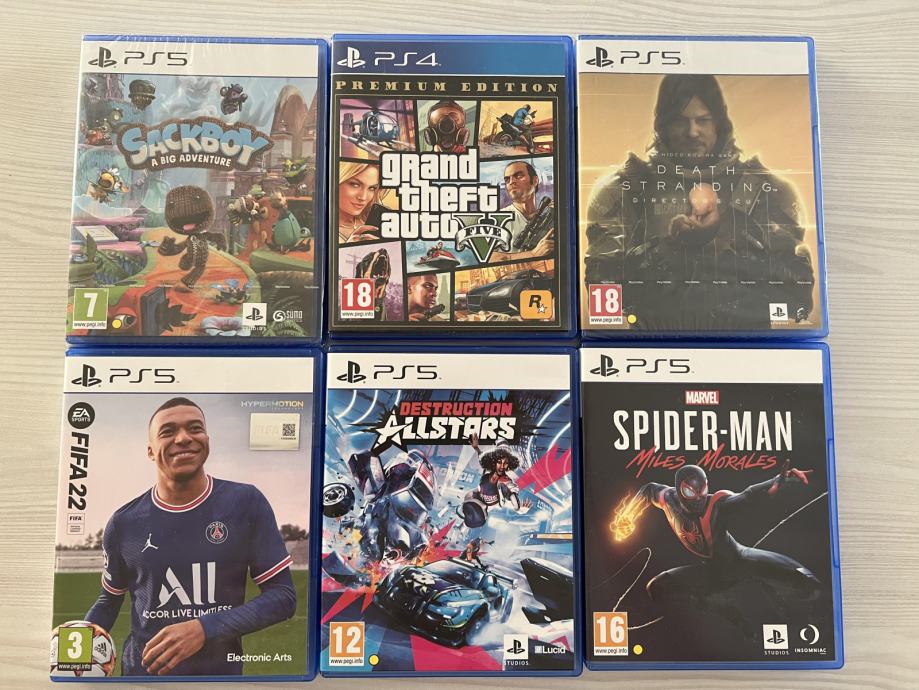 Igre za Ps5