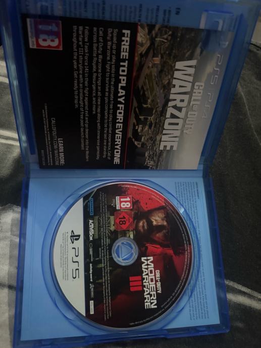 Prodajem cod mw3 za ps5