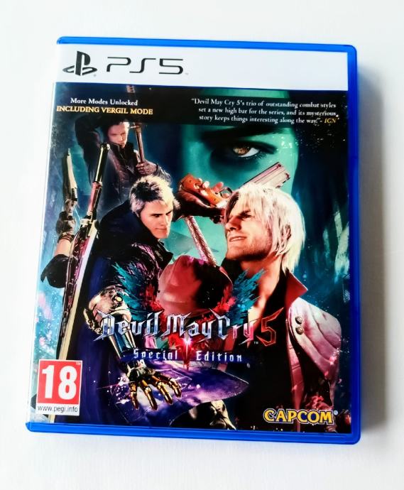PS5 igra Devil May Cry 5 Special Edition za Playstation 5