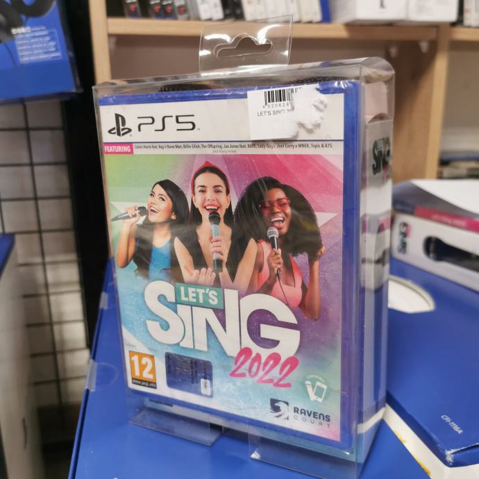 Ps5 singstar 2x mikrofona.. 1x igra. Novo.. Akcija novo 49e