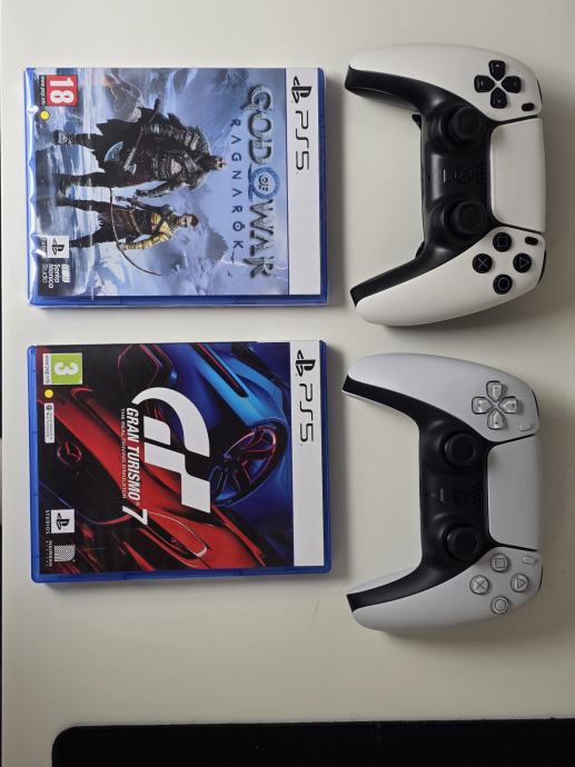 *PRILIKA* PS5 Slim + 2 igre + Custom Controller *PRODAJA ILI ZAMIJENA*
