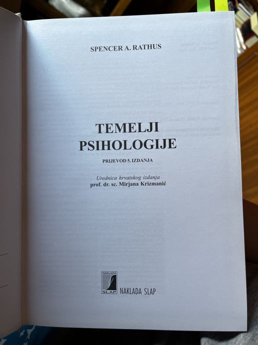 Temelji psihologije - Spencer A. Rathus