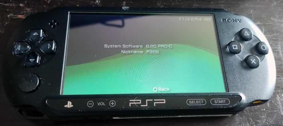 Sony Playstation Portable E1004 PSP Street E-1004 konzola