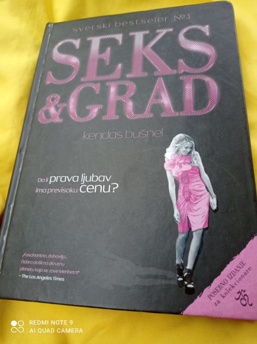 Knjiga -SEKS i GRAD-za kolekcionare