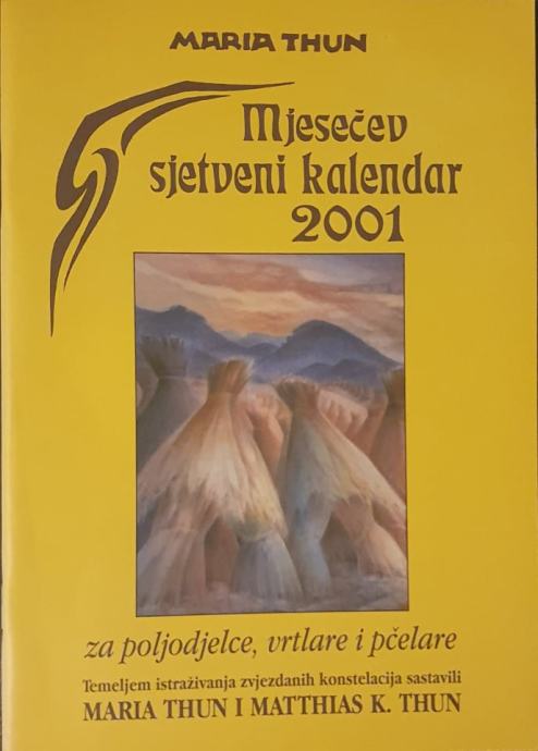 Mjesečev sjetveni kalendar 2001