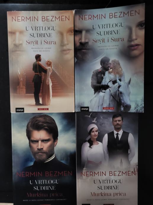 Nermin Bezmen: U vrtlogu sudbine - 4 knjige
