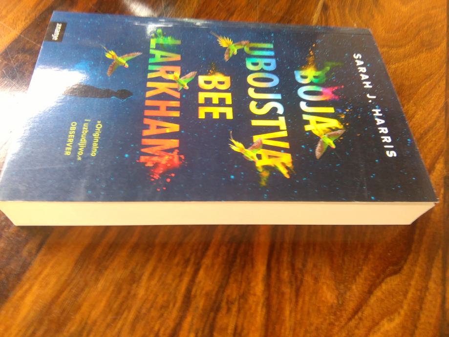 sarah j. harris BOJA UBOJSTVA, ZNANJE ZAGREB 2019