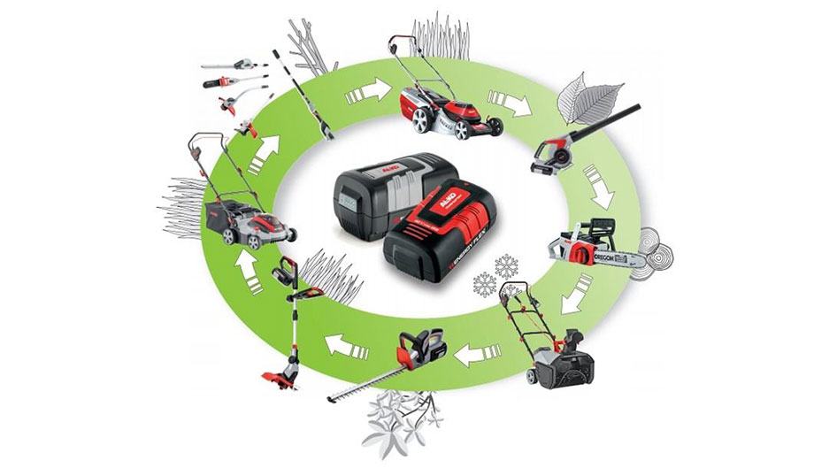 AL-KO aku puhač / usisivač lišća LBV 4090 Energy Flex Set - 40V/5Ah