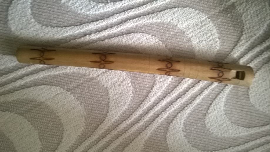 Block flauta piccolo drvena