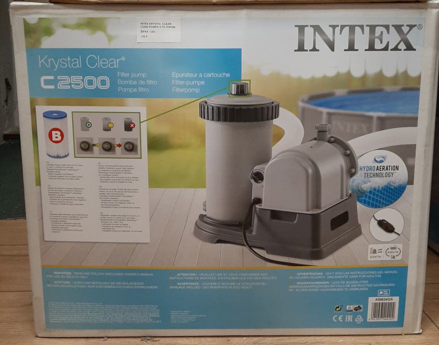 Intex krystal clear C2500 pumpa sa filterom