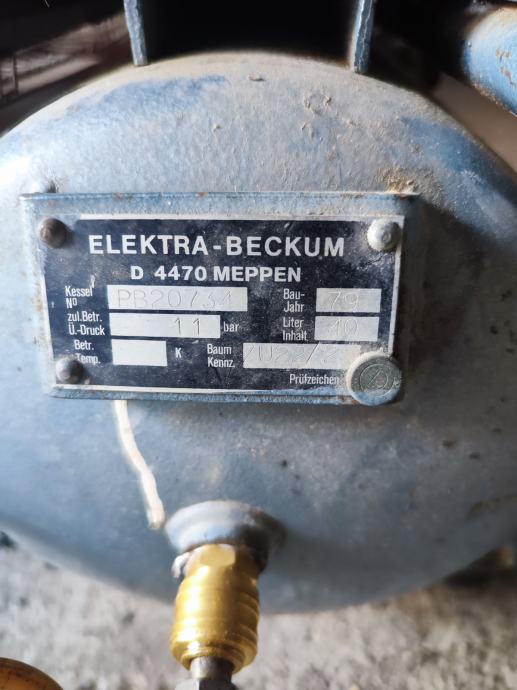 Kompresor za zrak 40l Elektra Beckum