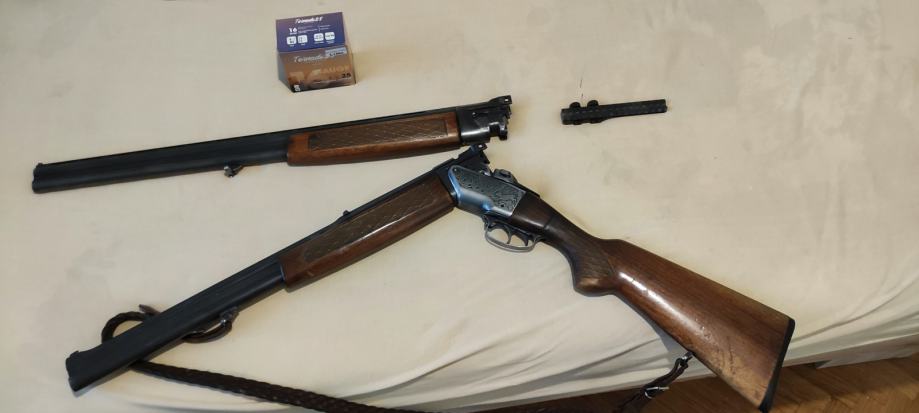 Kombinirana puška ČZ sa rezervnim cijevima