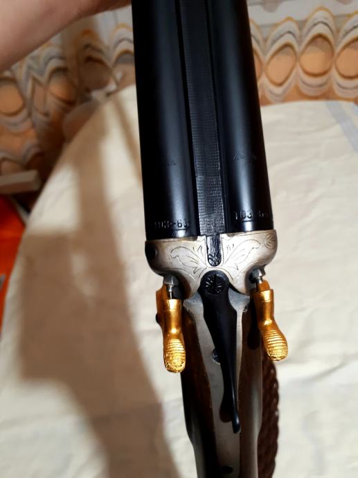 TOZ 63 kokotara 16 CERAKOTA, POZLATA, GLAVA SREBRO