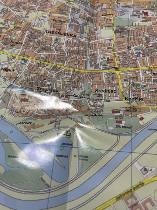 Auto karta Hrvatske, Autokarta BiH i plan grada Zagreba