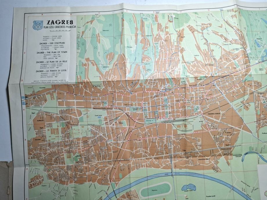Zagreb : plan grada