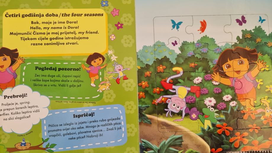 Dora istražuje/ velika knjiga slagalica