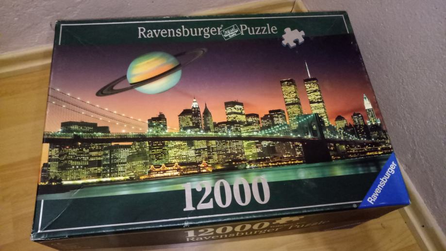 Puzzle 6 paketa - 20000 komada / 2 paketa Ravensburher - 17000 komada