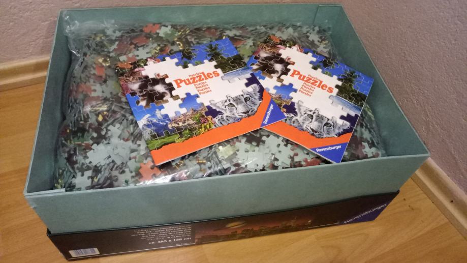 Puzzle 6 paketa - 20000 komada / 2 paketa Ravensburher - 17000 komada