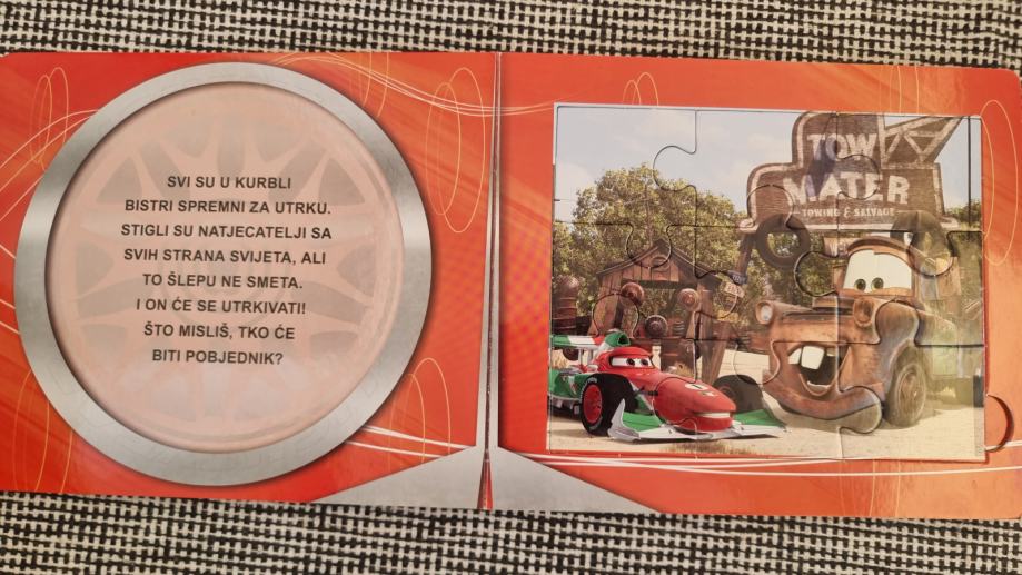 Slikovnica slagalica: Disney Cars / Jurić / Vesela družina