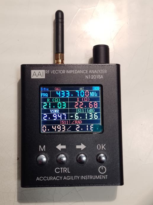 N1 201 Sa Rf Vector Impedance Analyzer Antenski